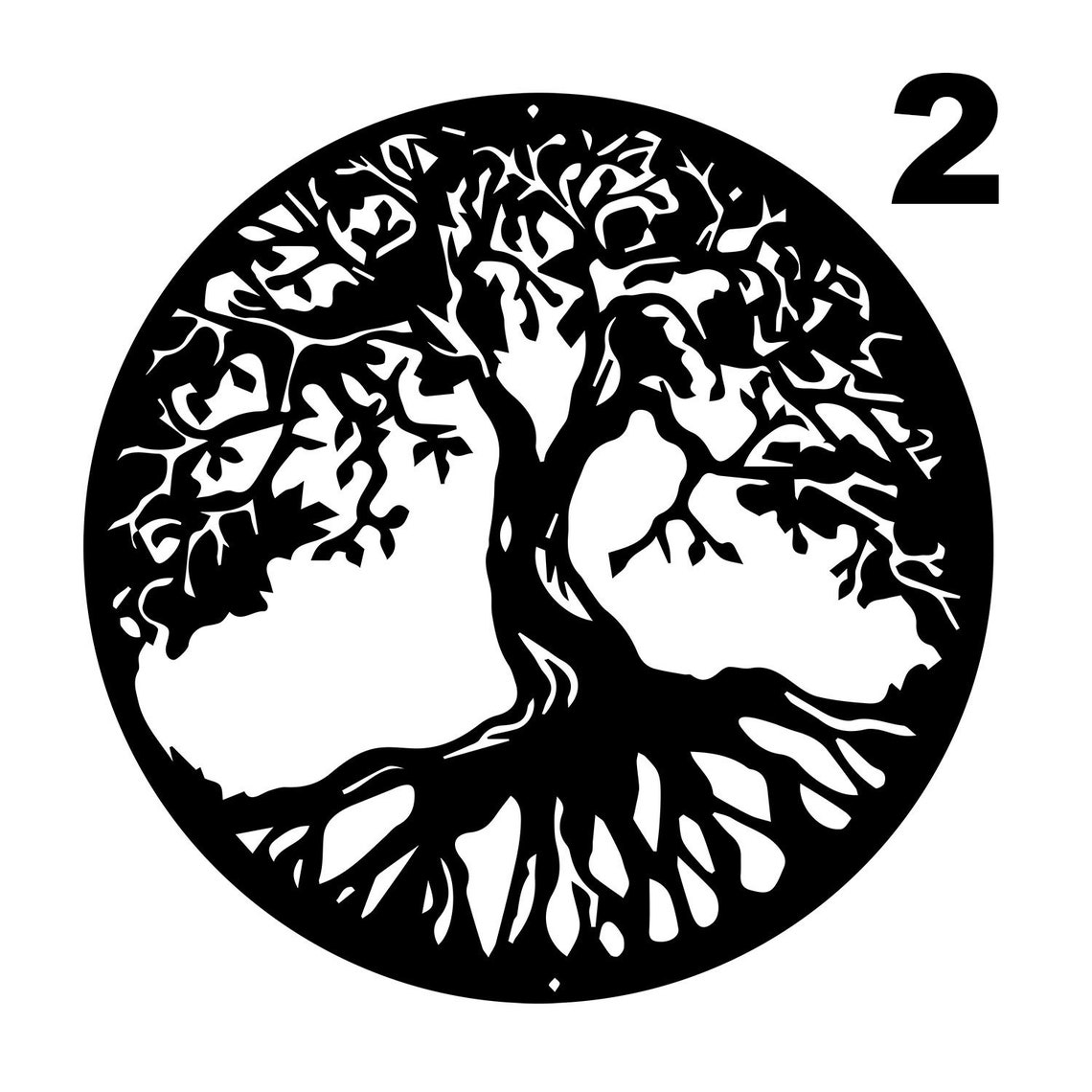 Tree of Life Decal Sticker Vinyl Wall Sticker Art Murals - Etsy