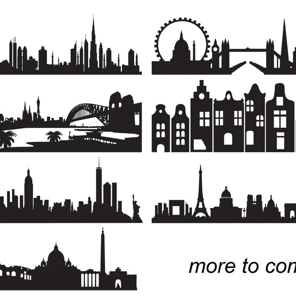 Skyline Decals - Etsy
