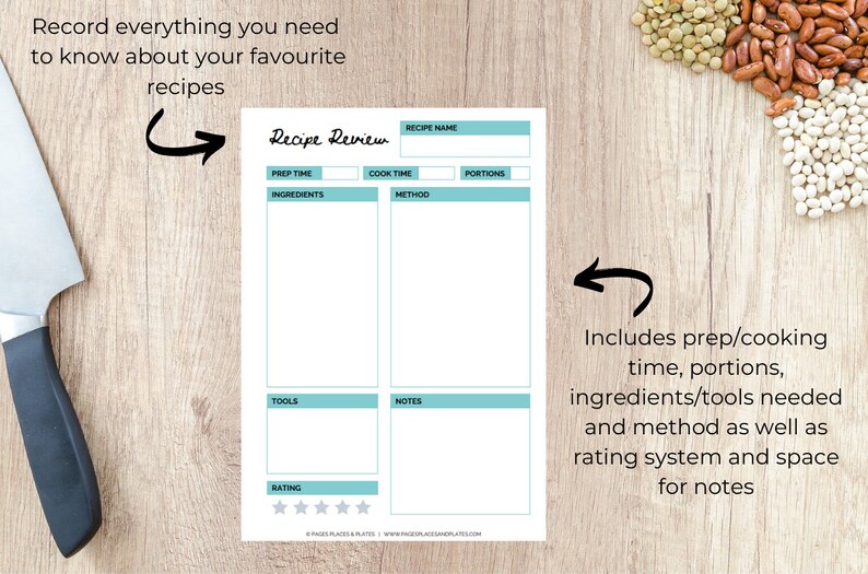 The ULTIMATE Cooking Bundle Printables for Recipes & Food Shopping ...