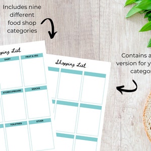 The ULTIMATE Cooking Bundle Printables for Recipes & Food Shopping ...