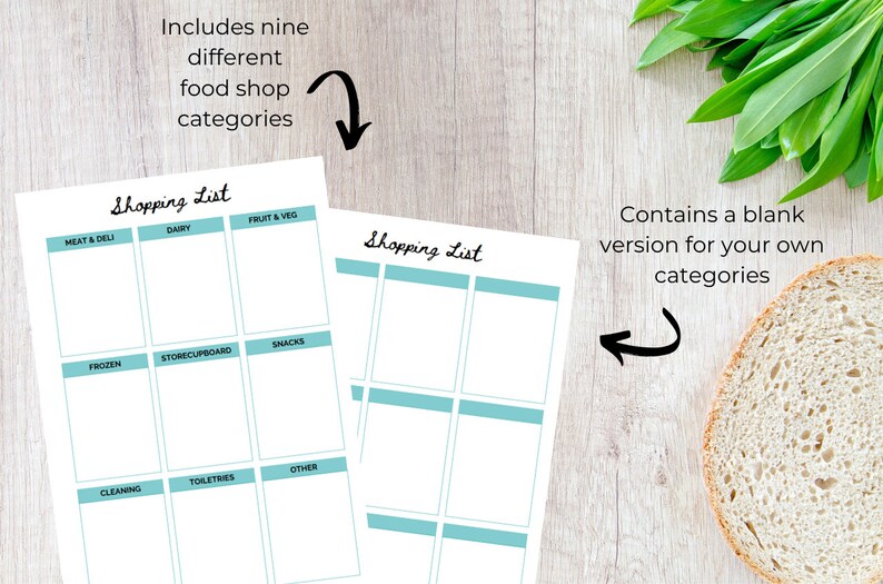 The ULTIMATE Cooking Bundle Printables for Recipes & Food Shopping ...
