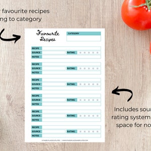 The ULTIMATE Cooking Bundle Printables for Recipes & Food Shopping ...