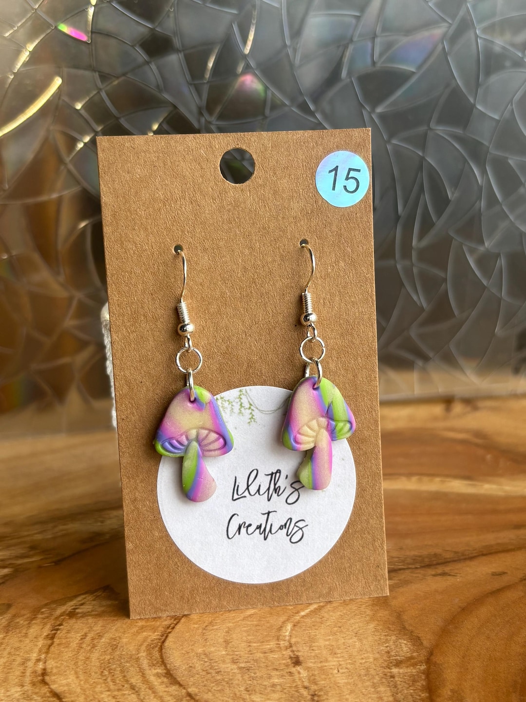 Clay Earrings-glow in the Dark Magic Mushrooms - Etsy