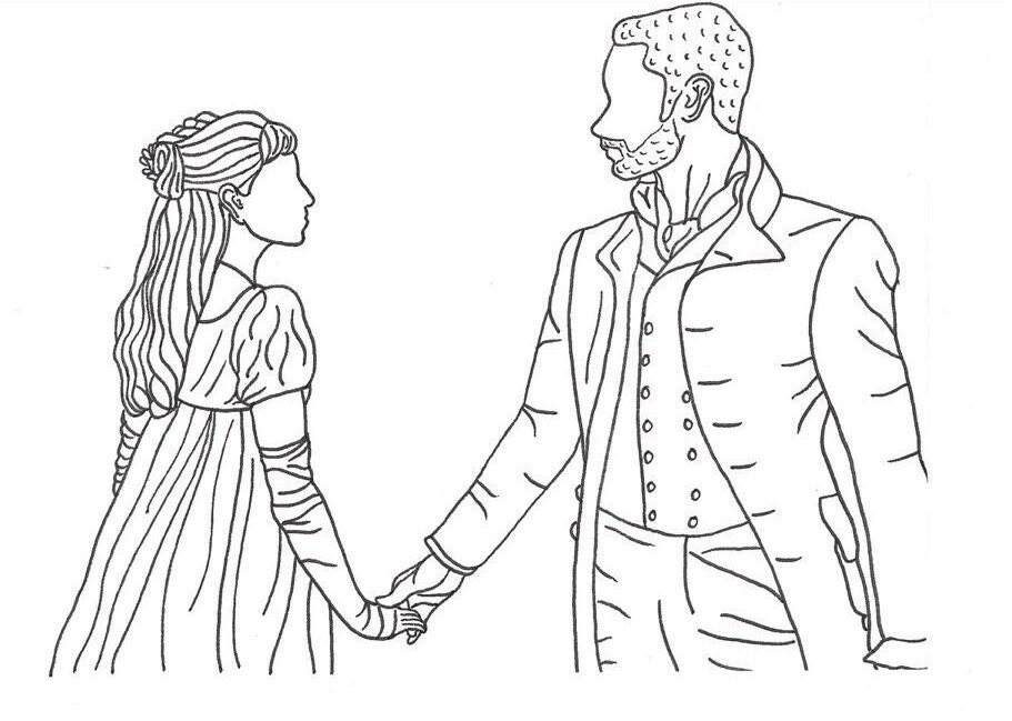 Bridgerton Line Drawing - Etsy