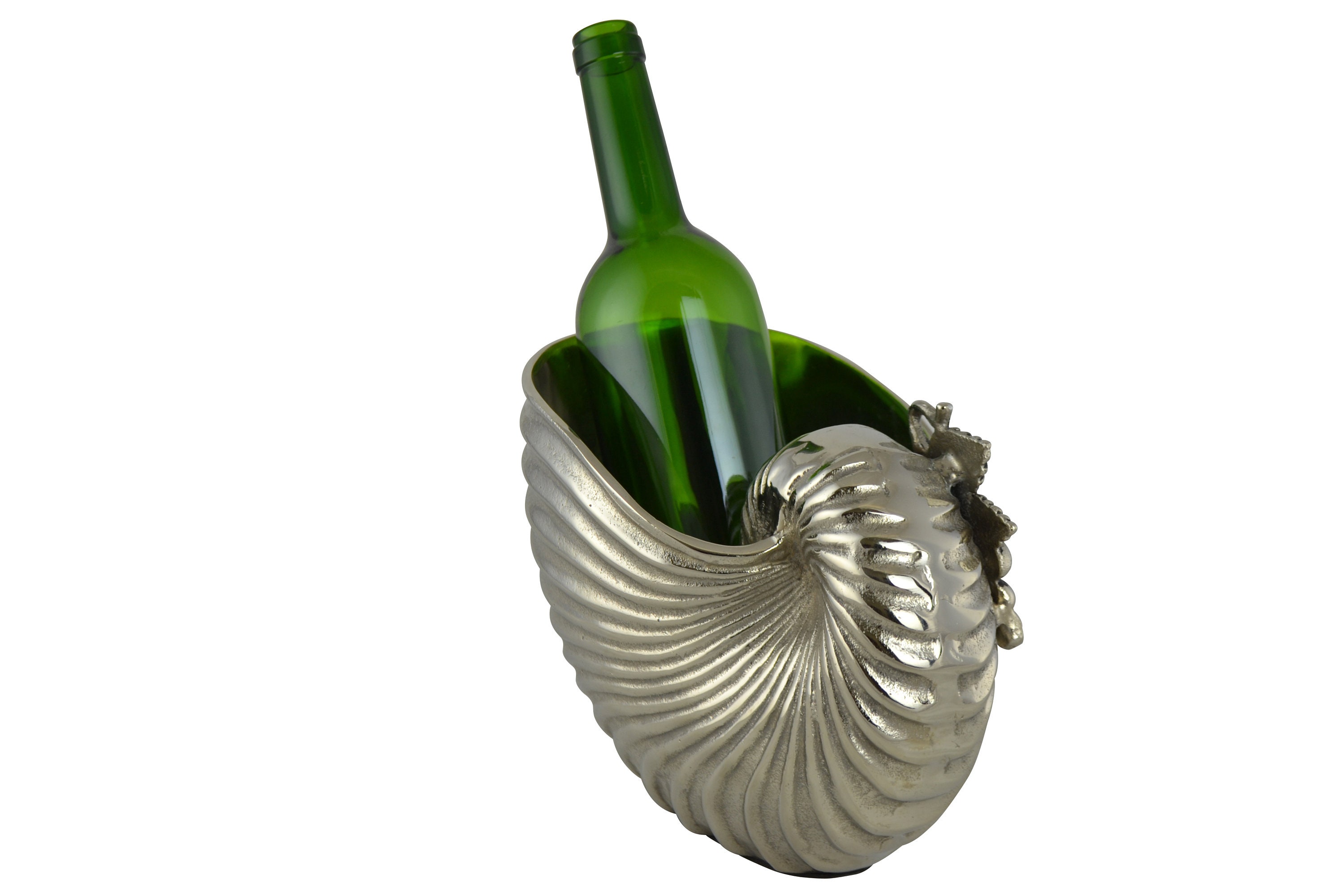 Decorative Metal Sea Shell Ice Bucket or Wine Serving / Chiller - Etsy