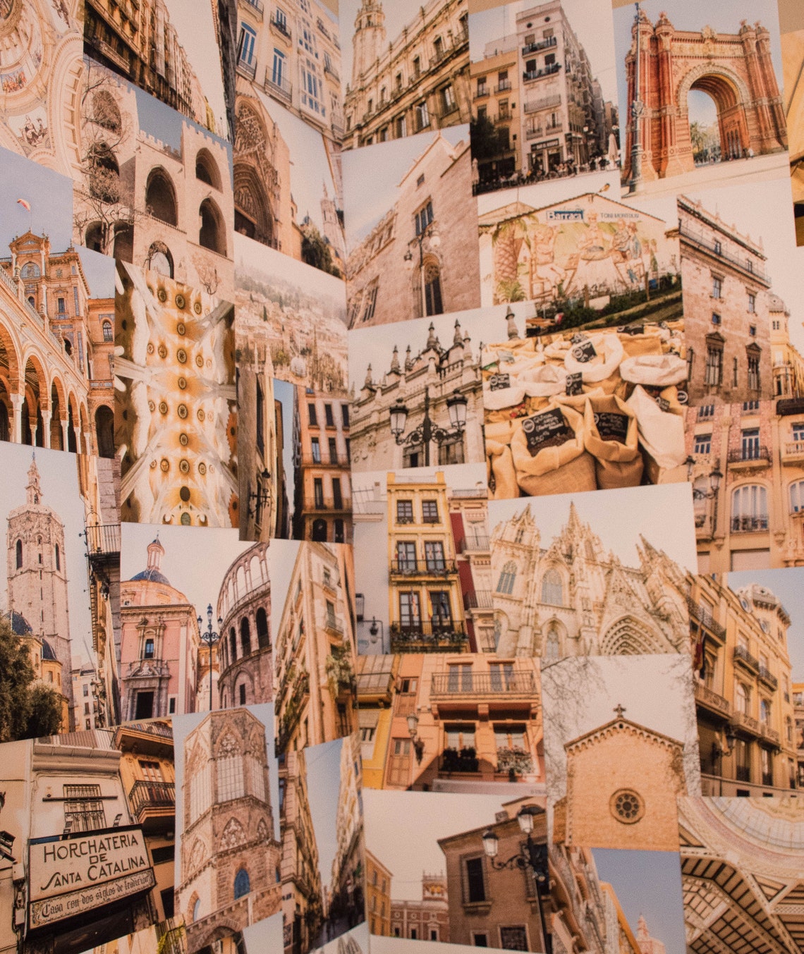 Wall Collage Kit Travel Aesthetic Prints of Spain 8.5x11 & | Etsy