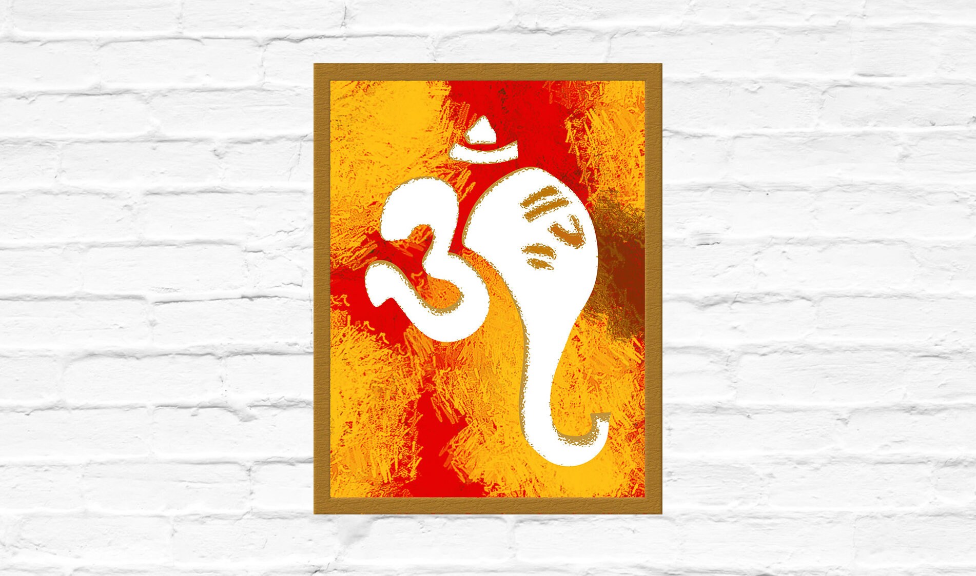 Printable Om Poster, Om, Wall Art, Instant Download, Yoga, Hinduism, Om ...