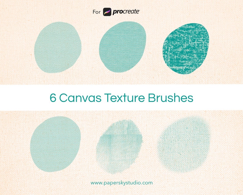 6 Procreate Canvas Texture Procreate Brushes Texture Procreate Brush ...