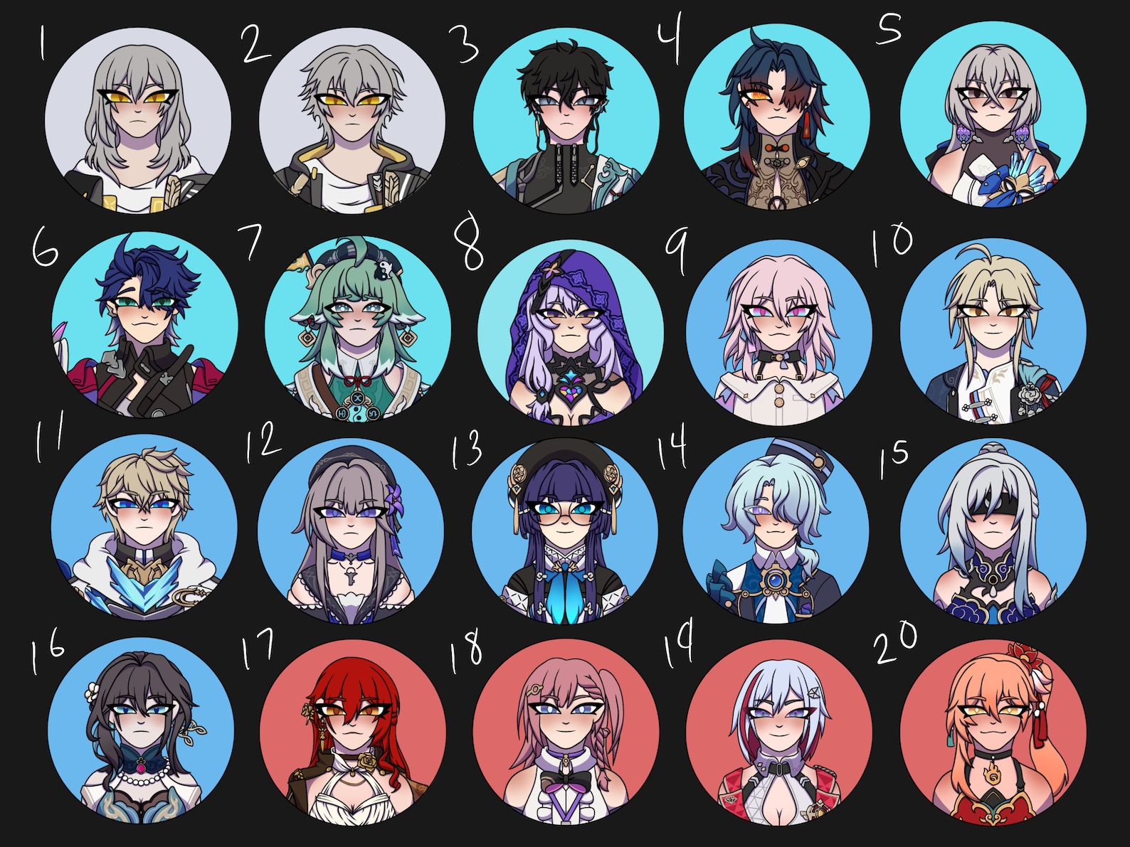 Honkai Star Rail Buttons - Etsy