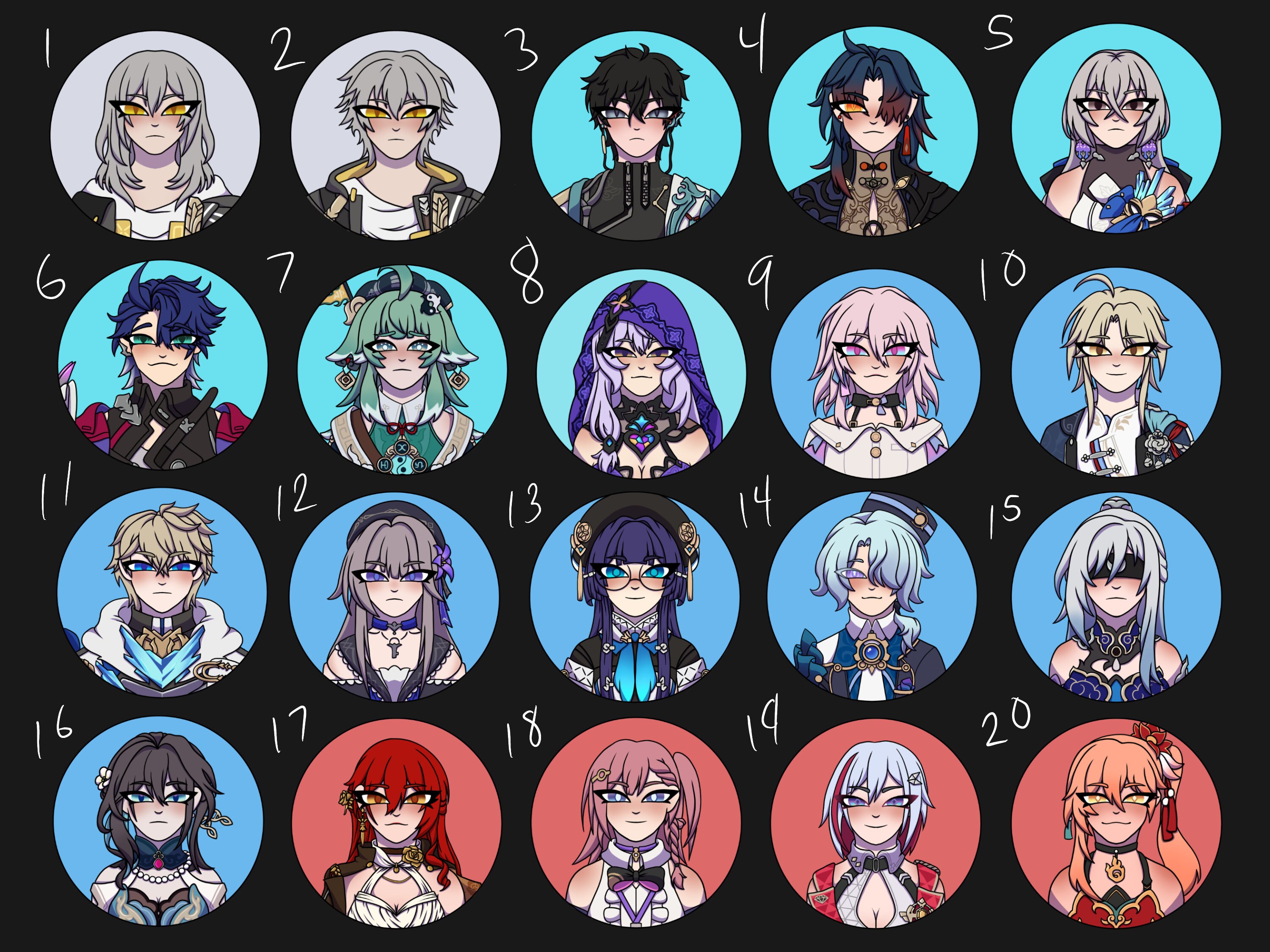 Honkai Star Rail Buttons - Etsy