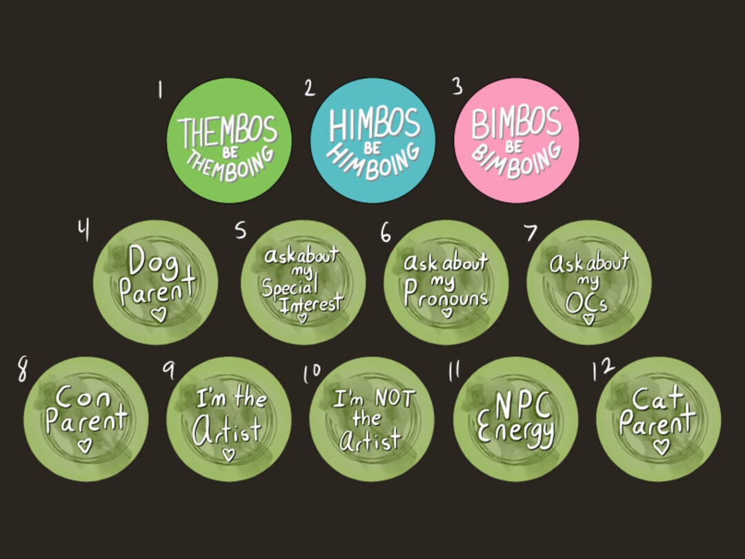 Helpful Buttons - Etsy