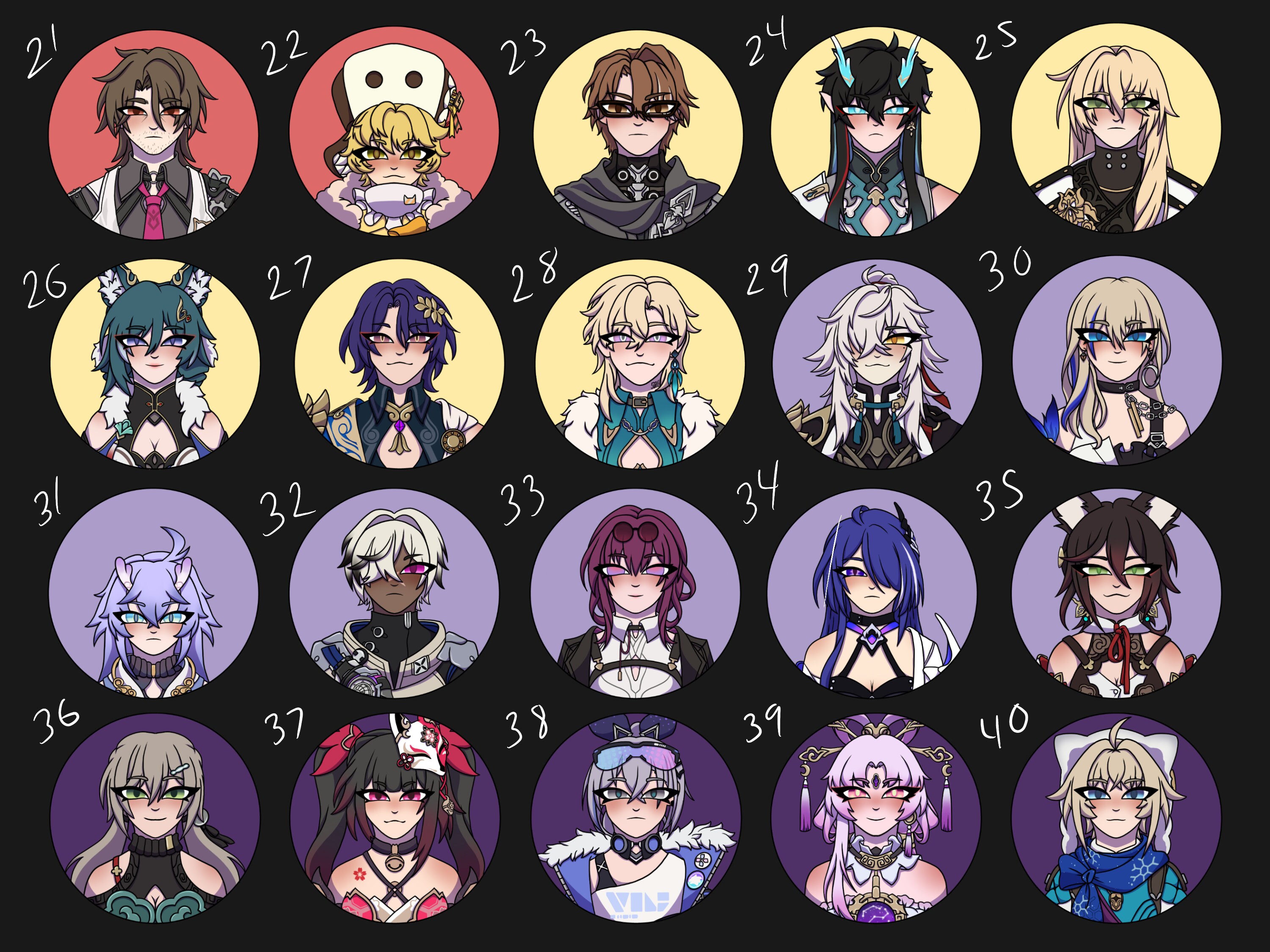 Honkai Star Rail Buttons - Etsy