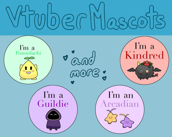 Vtuber Mascots - Etsy
