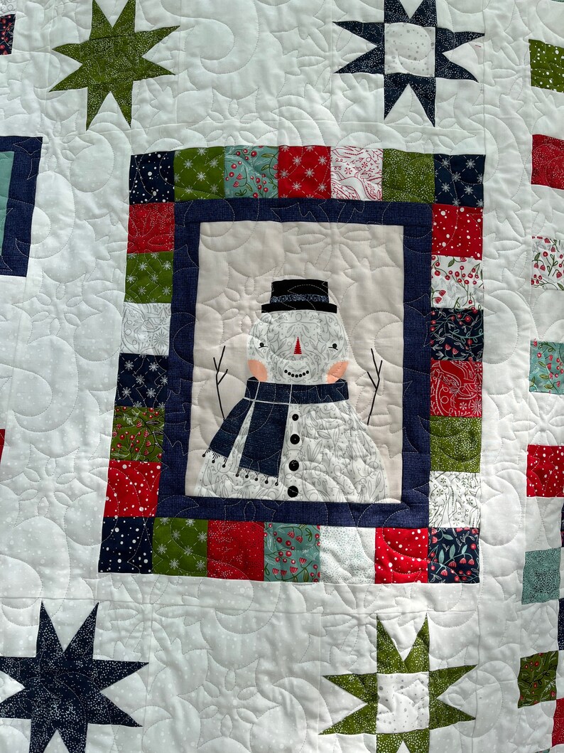 MERRY LAND Moda MERRYMAKING Christmas Winter Quilt Kit Ginger - Etsy