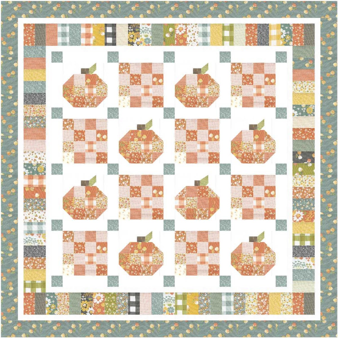 PATCHWORK PUMPKINS Pastry Shop Quilt Kit Cozy Up - Etsy