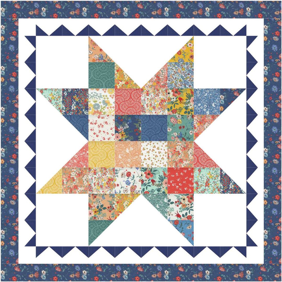 LADY BIRD STAR Moda Pastry Shop Charm Quilt Kit - Etsy