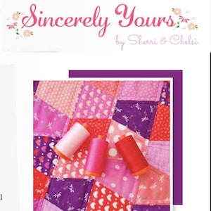 SINCERELY YOURS Charm Quilt Kit Includes BACKING - Etsy