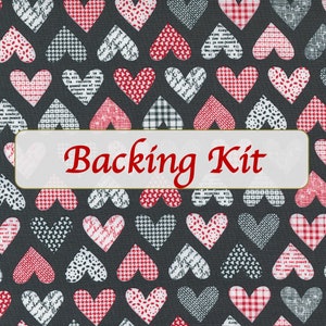 HUGS N KISSES Charm Panel Quilt KIT Sweetwater Flirt Pastry Shop Quilts ...