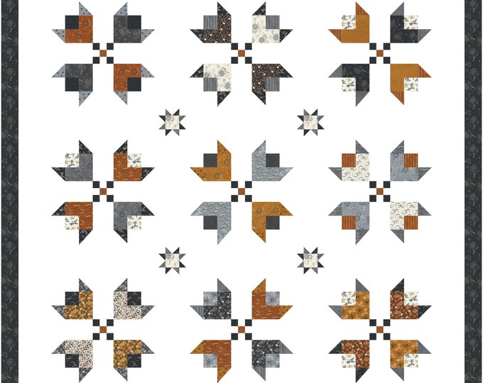 ON the FARM Quilt Kit Featuring Moda Farm Charm & Farm Fresh Prints by ...