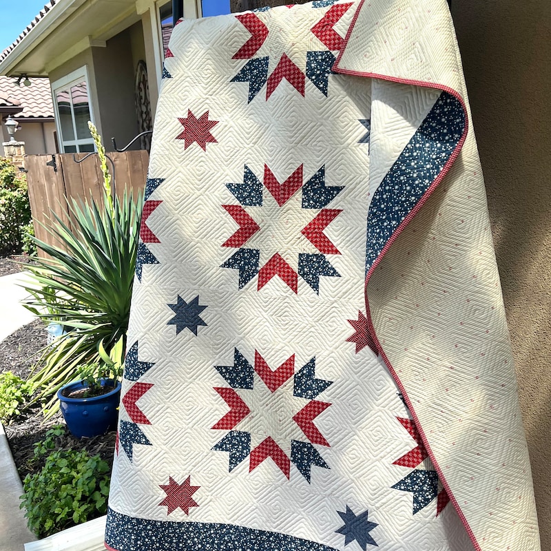 4th of July Quilt - Etsy