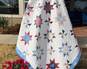 ON the FARM Quilt Kit Featuring Moda Farm Charm & Farm Fresh Prints by ...