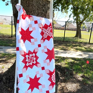 RED DAZZLE Moda Panel Quilt Kit Corey Yoder by Pastry Shop Quilts - Etsy