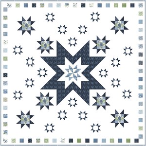SHORELINE STARS Quilt Kit Moda Camille Roskelley Pastry Shop - Etsy
