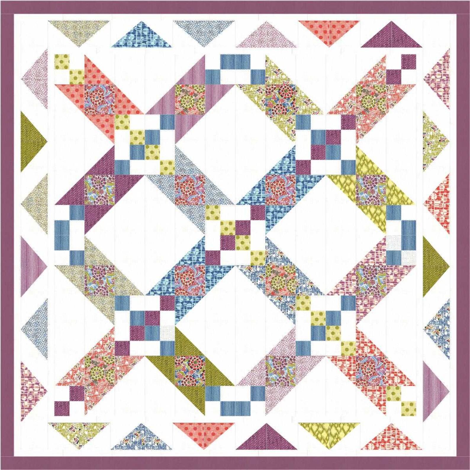 WINKIPOP ROCKS Moda A Pastry Shop Quilt Kit Jen KINGWELL - Etsy