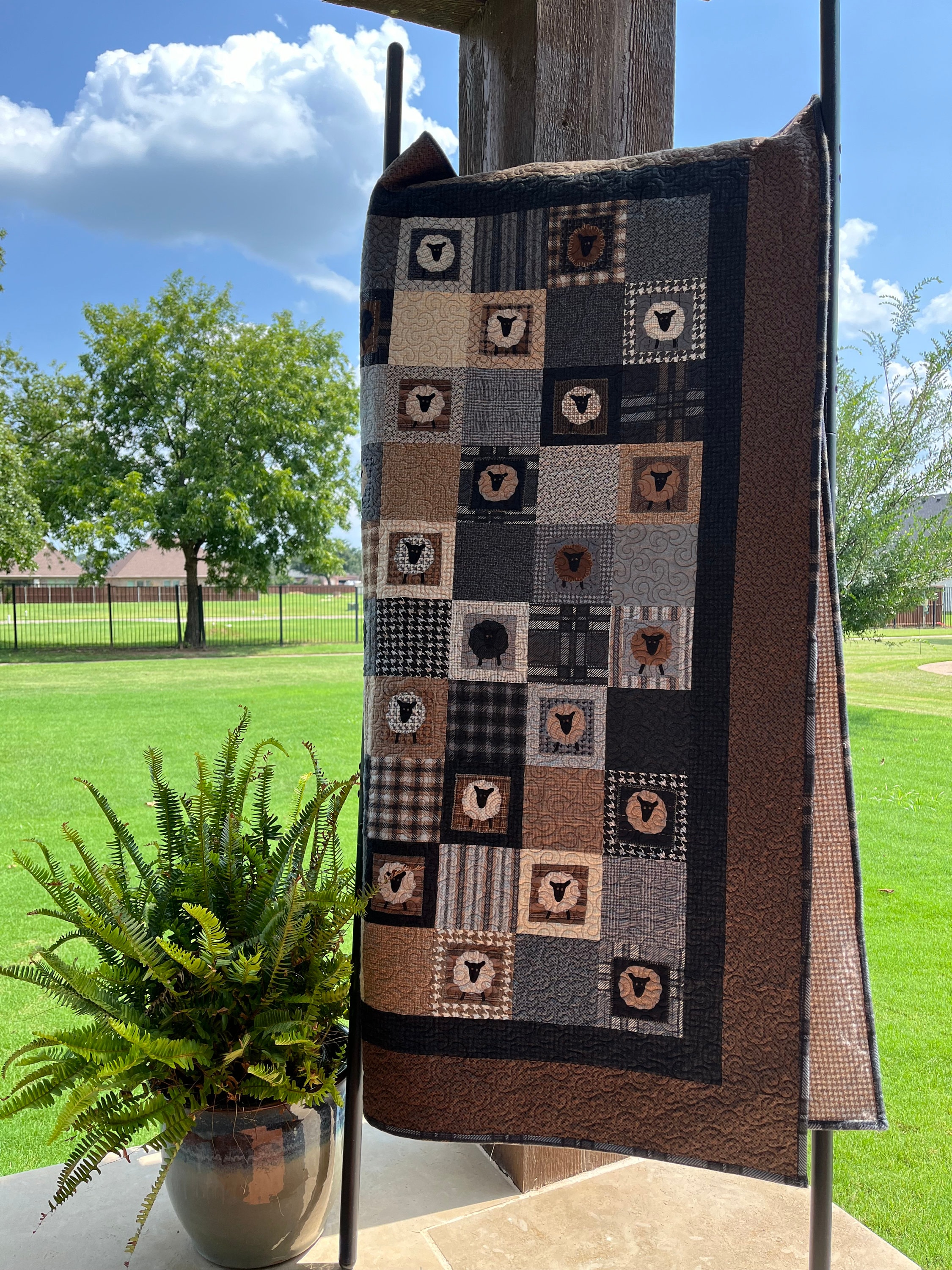 FARMHOUSE WOOLIES Moda Quilt Kit Primitive Gatherings - Etsy