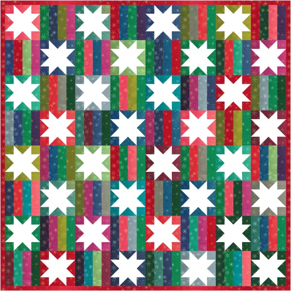 Falling Stars Quilt Pattern - Etsy