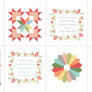 SWEET EMMA Kit Panel Quilt Kit by Moda Sherri & Chelsi - Etsy