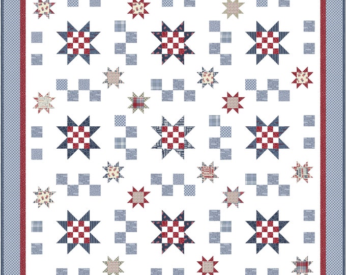 FRONT PORCH SHORELINE Quilt Kit Moda Camille Roskelley Pastry Shop - Etsy