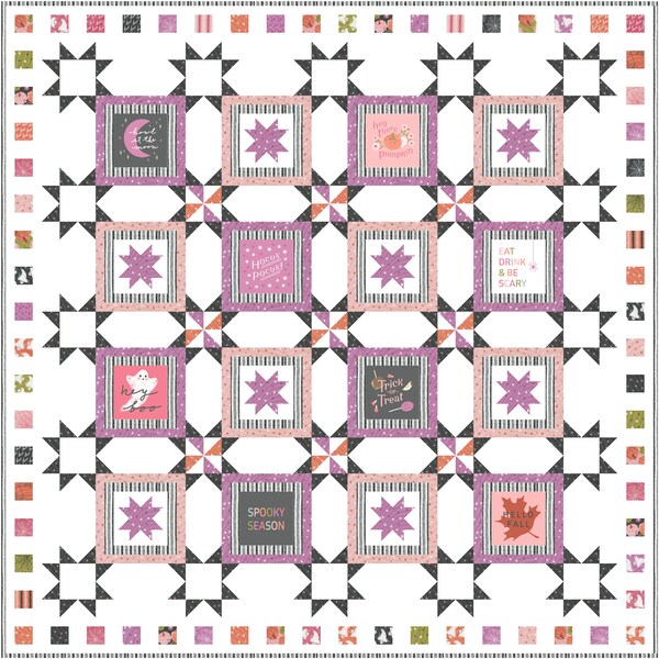 Halloween Quilt - Etsy