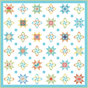 ENCHANTMENT Moda Panel Quilt KIT by Pastry Shop Quilts - Etsy