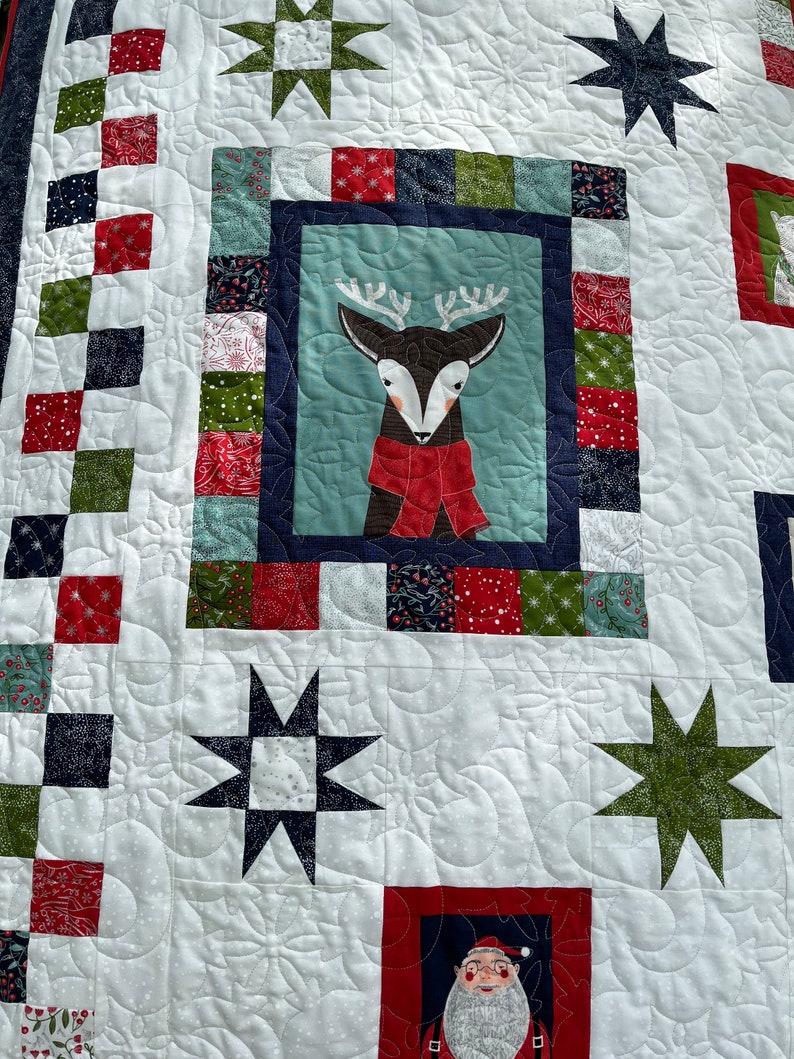MERRY LAND Moda MERRYMAKING Christmas Winter Quilt Kit Ginger - Etsy