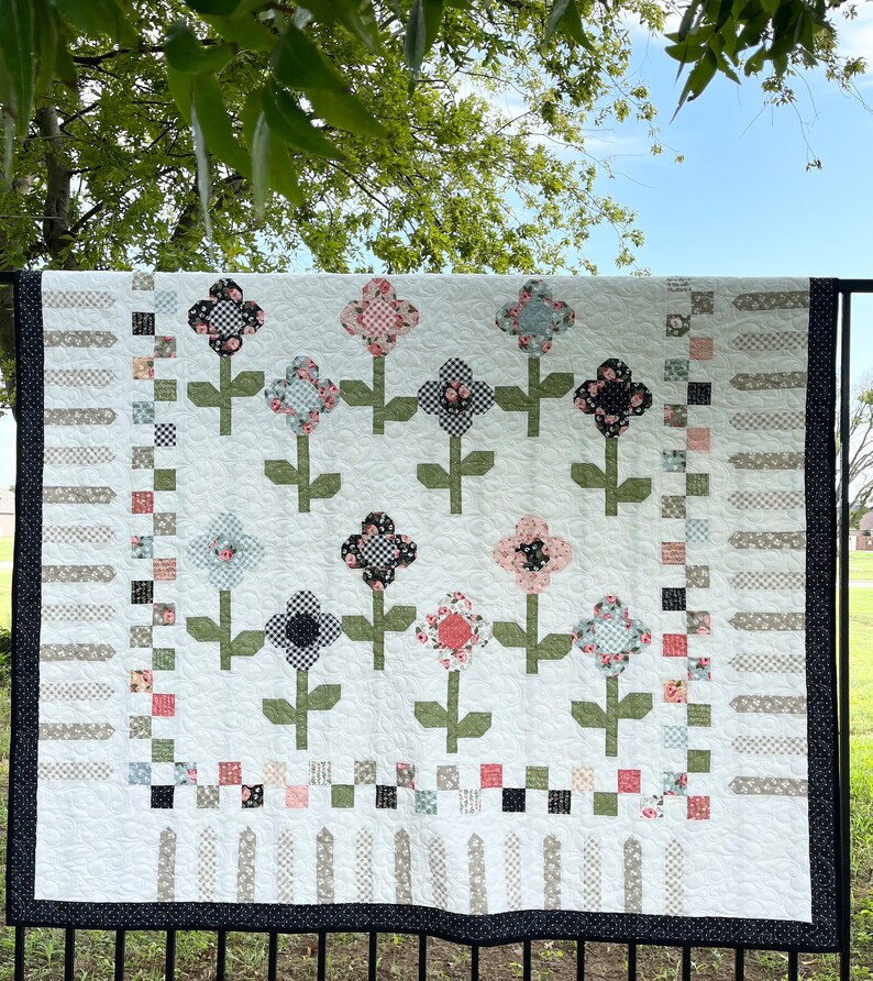 COUNTRY ROSE GARDEN Moda Quilt Kit Lella Boutique Pastry Shop - Etsy