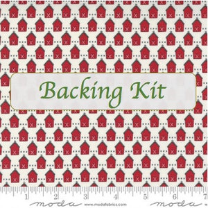 RED BARN CHRISTMAS Quilt Kit Featuring Moda Red Barn Christmas by ...