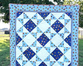 ON the FARM Quilt Kit Featuring Moda Farm Charm & Farm Fresh Prints by ...