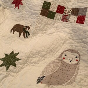 WOODLAND WONDER Moda MERRIMENT Christmas Winter Quilt Kit Ginger - Etsy