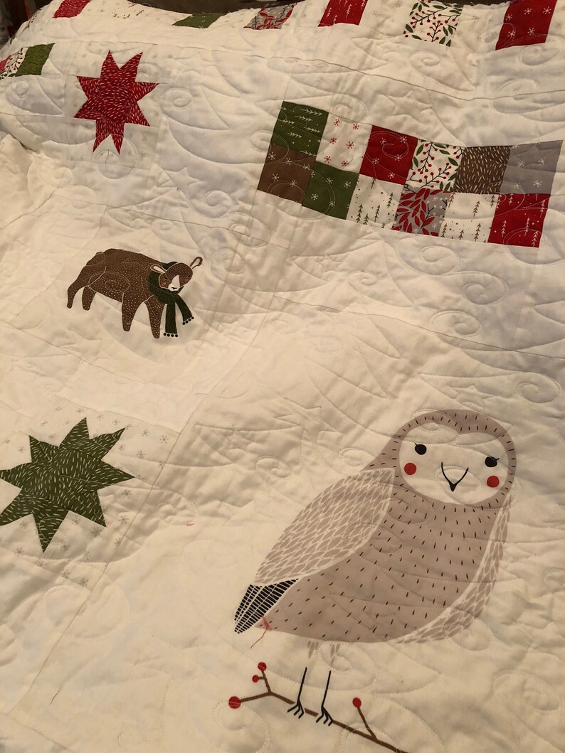 WOODLAND WONDER Moda MERRIMENT Christmas Winter Quilt Kit - Etsy