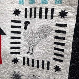 ON the FARM Quilt Kit Featuring Moda Farm Charm & Farm Fresh Prints by ...