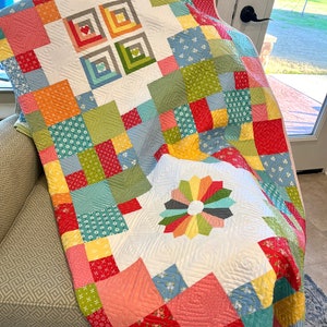 SWEET EMMA Kit Panel Quilt Kit by Moda Sherri & Chelsi - Etsy