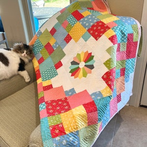 SWEET EMMA Kit Panel Quilt Kit by Moda Sherri & Chelsi - Etsy