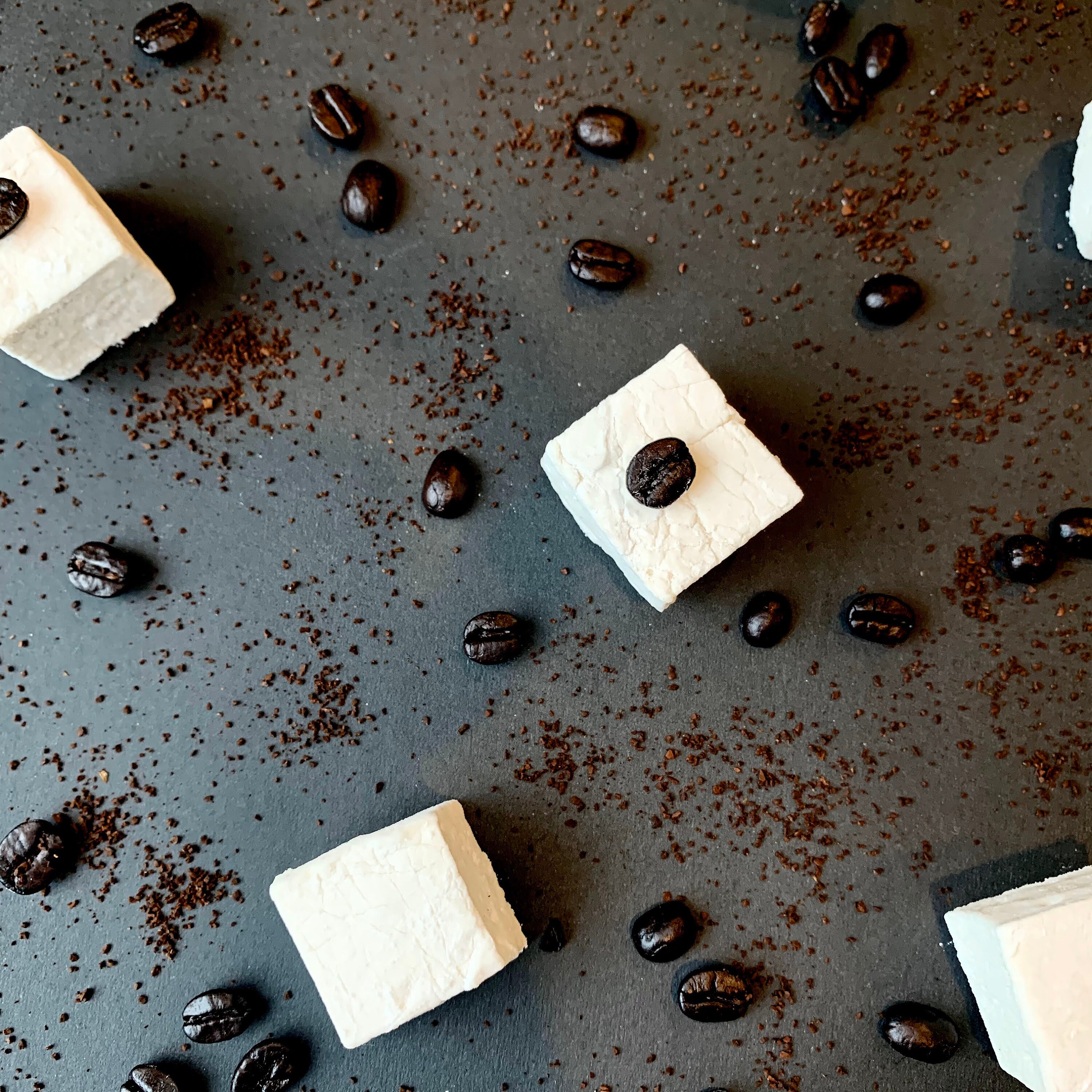 Coffee Fluff mallows gourmet Homemade Marshmallows Halal - Etsy