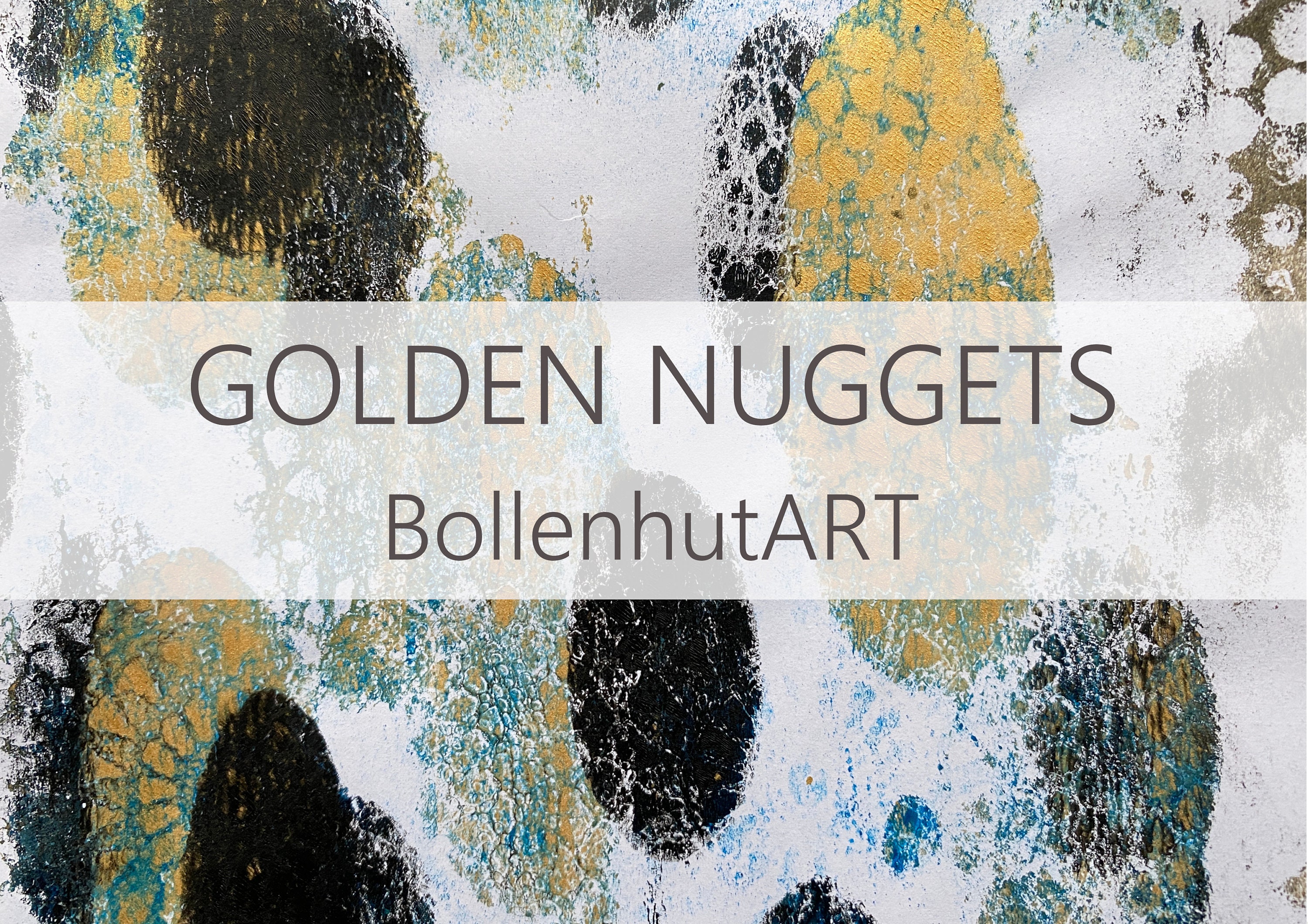 Golden nuggets digital printable paper DIN A4 scrapbook | Etsy