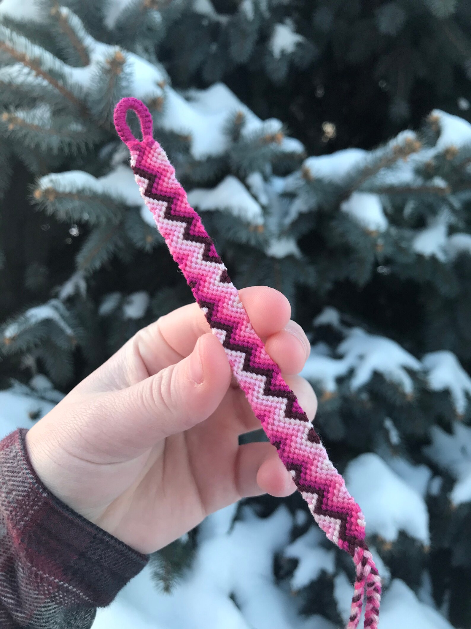 Handmade Zig Zag Knotted Friendship Bracelets - Etsy