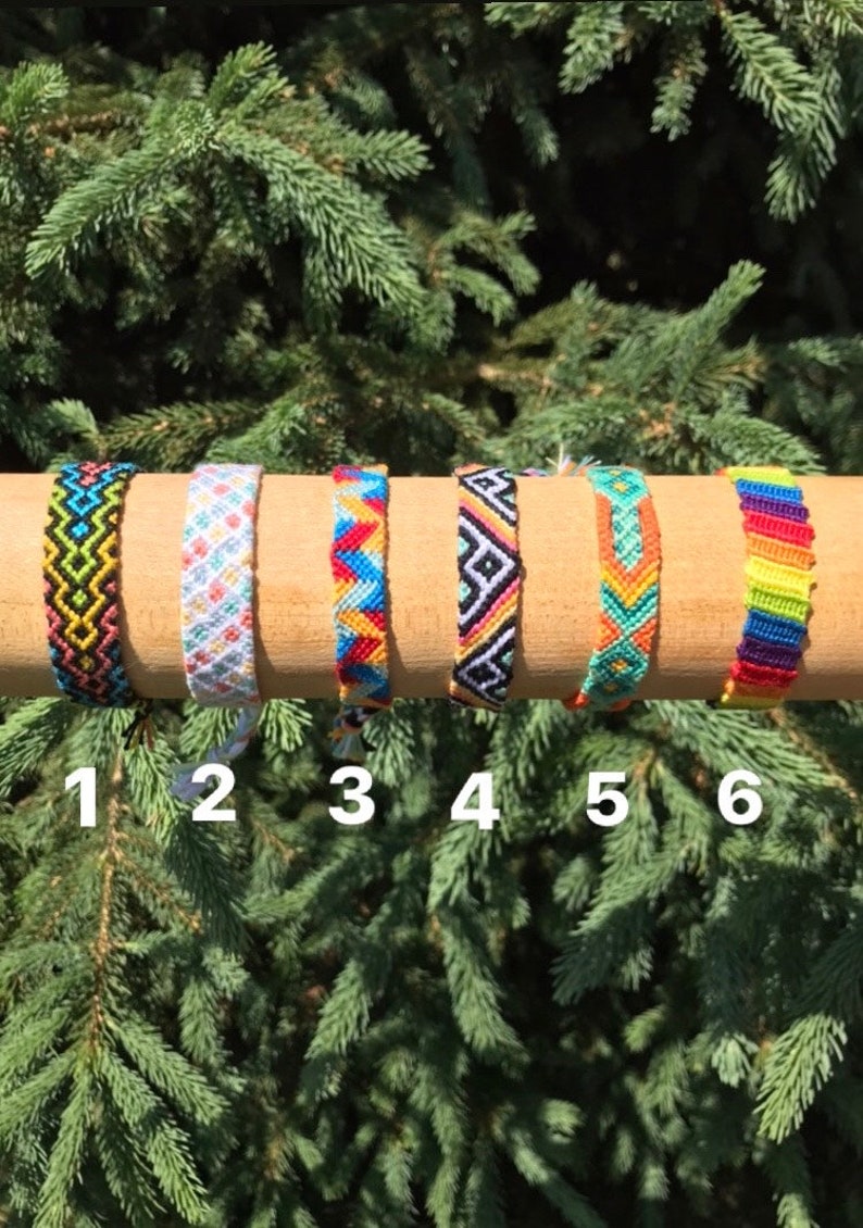 Handmade Friendship Bracelets Etsy