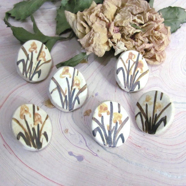 Hand Painted Buttons - Etsy