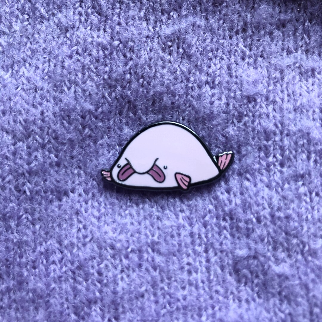 Blobfish Enamel Pin - Etsy
