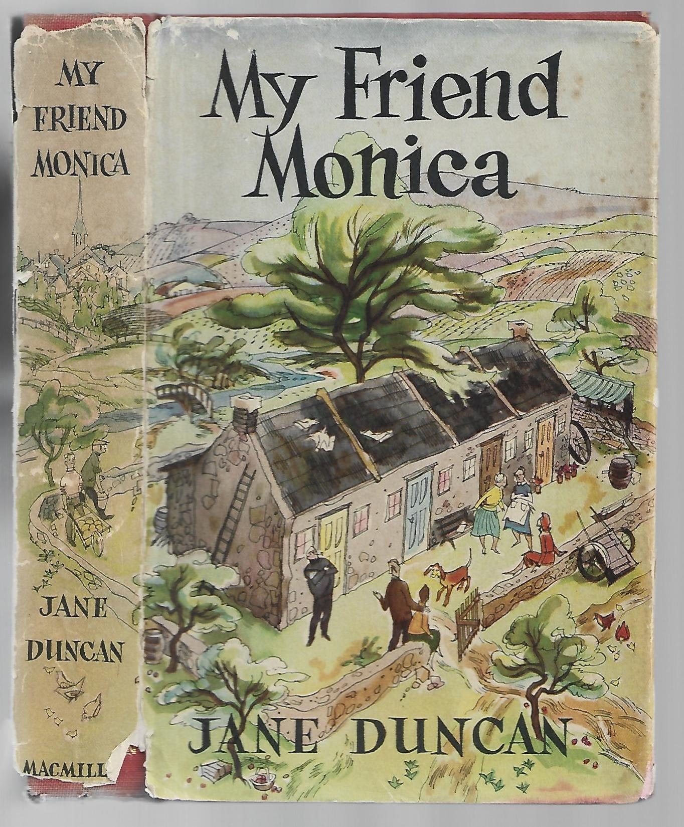 My Friend Monica by Jane Duncan, 1960 - Etsy